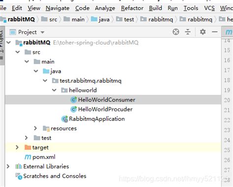使用idea开发rabbitmq教程系列（二）rabbitmq的hello World之旅rabbitmq的idea Csdn博客
