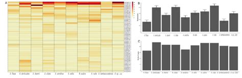 Expression Of Nlr Genes In Aeschynomene Species A The Heatmap Plot
