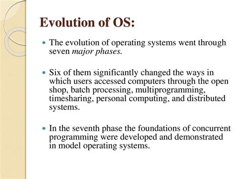 Operating Systems презентация онлайн