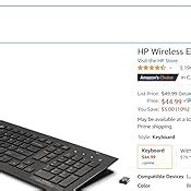 Amazon Com Hp Wireless Elite Keyboard V Electronics