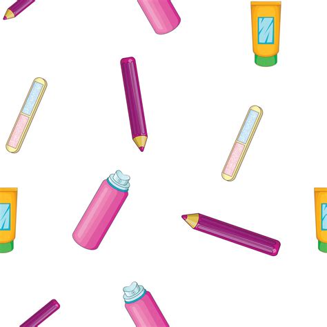 Beauty Pattern Cartoon Style 15209752 Vector Art At Vecteezy