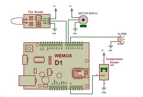 A Prototype Circuit For An Early Fire Detection Device Download Scientific Diagram