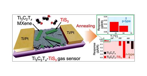 Synergistic Effect Of Tis3 And Ti3c2tx Mxene For Temperature Tunable P N Type Gas Sensing Acs