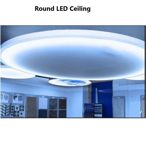 Luxceil Round Led Stretch Ceiling 0 22 Mm At ₹ 150 Sq Ft In Vadodara Id 8937131655