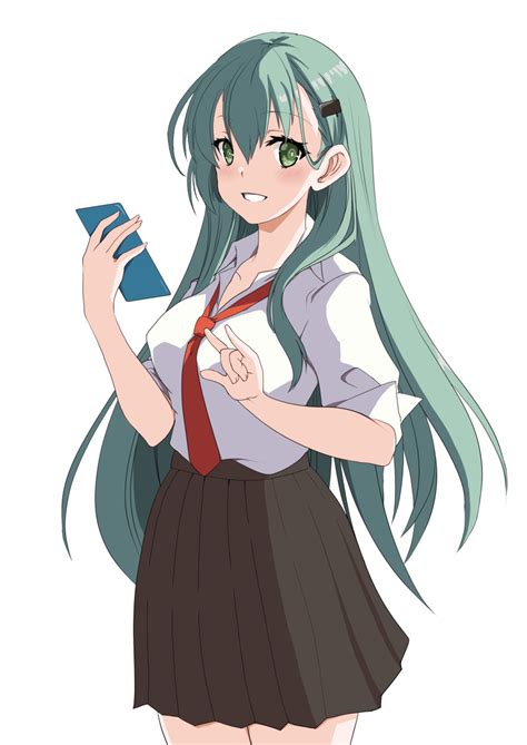 Suzuya Kantai Collection Drawn By Hinase Jet Hearts Danbooru