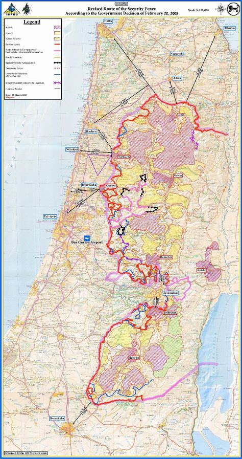 Detailed Road Map Of Israel Israel Road Maps Udnwiy