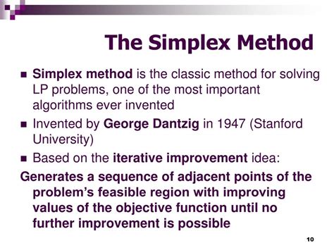 ppt chapter 10 iterative improvement powerpoint presentation free