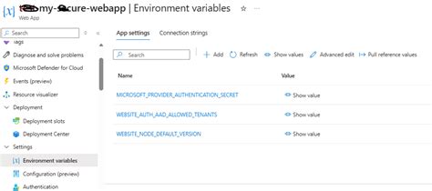 Cli Command Az Webapp Config Appsettings Set Stopped Updating App Settings For Deployment