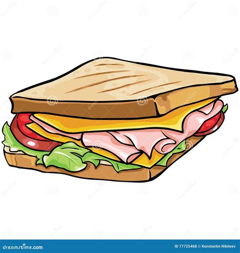 Sandwich Images Cartoon At Adrian Eldredge Blog