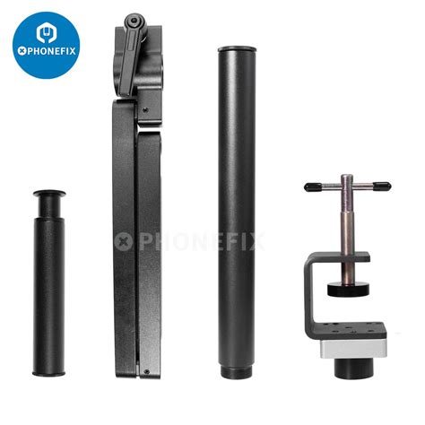 Rotatable Articulating Arm Microscope Arm Stand Bracket 50mm Holder