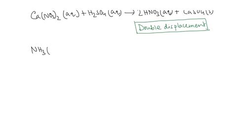 Solved Practice Determining Reaction Classification For Each Of The Reactions Below Classify