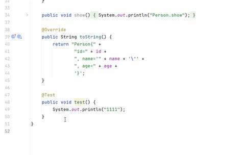 学点儿javaday7在实体类当中idea无法进行单元测试test没有启动按钮
