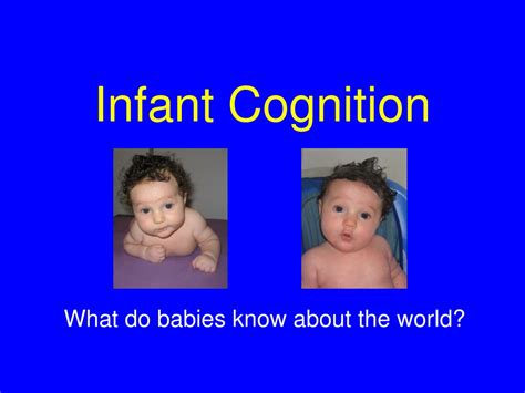 Ppt Infant Cognition Powerpoint Presentation Free Download Id1285631
