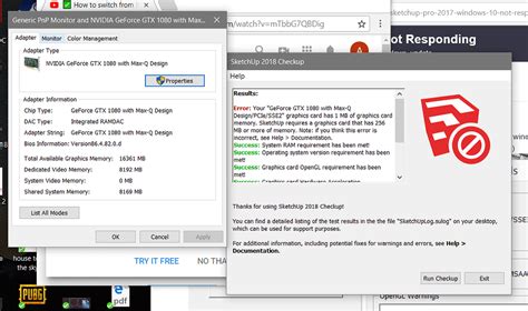 Sketchup 2018 Not Responding Help Pro Sketchup Community