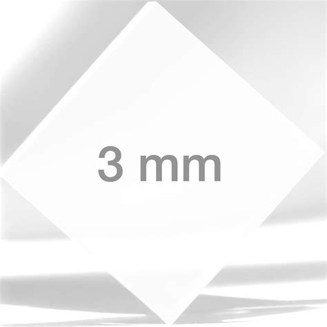 Plaque Plexiglass Blanc Diffusant 3 Mm Sur Mesure Translucide