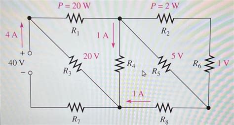 [solved] find the resistance value of r1 r2 r3 r4 r5 r