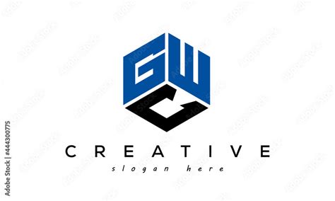 HWC Triangle Letter With Circle Logo Stock Vector Adobe Stock