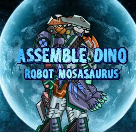Assembel Dino Robot Mosasaurus Play Assembel Dino Robot Mosasaurus At
