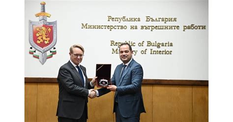 Калин Стоянов Шефът на Фронтекс подкрепи България за Шенген и по сухопътна граница