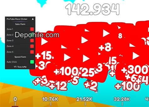 Roblox ProTube Race Clicker Oyunu Para Script Hilesi İndir