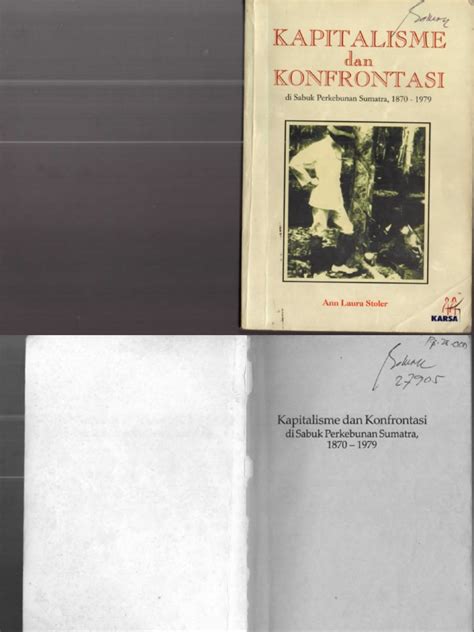 0 Kapitalisme Dan Konfrontasi Ann Laura Stoler Pdf