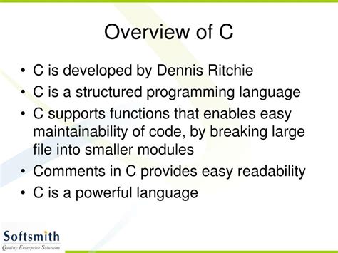 Ppt C Language Powerpoint Presentation Free Download Id313869