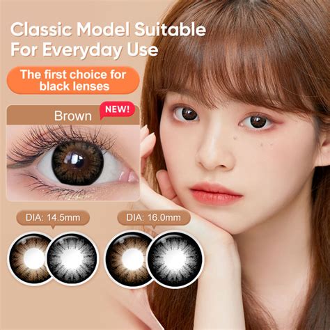 【super Eye Enlargement】flare Color 1pair 2pcs Contact Lens Doll Eye 16