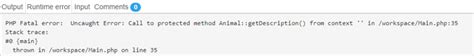 Protected In PHP Examples Of A Protected Variable And Method