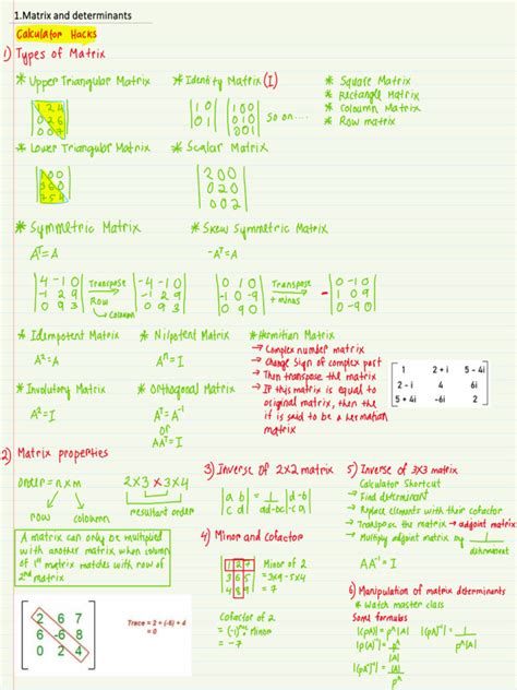1matrix And Determinants Pdf