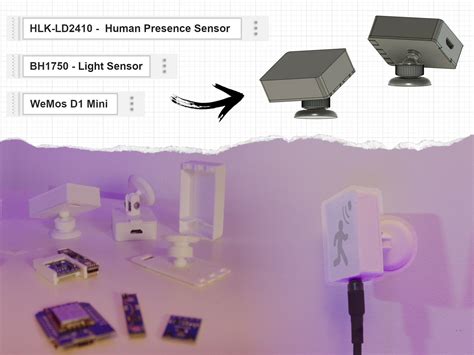 💻 esphome ld2410 human presence sensor・free stl file for ・cults