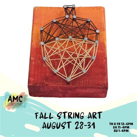 Fall String Art Craft Amc Collective