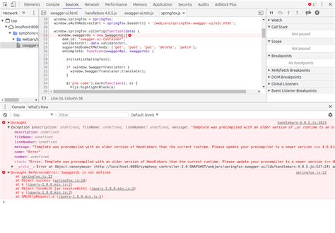 Swagger Not Identified · Issue 2146 · Springfoxspringfox · Github