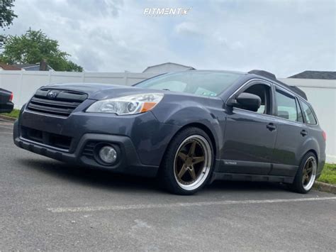 2014 Subaru Outback 25i With 18x85 Aodhan Ds05 And Lexani 225x40 On