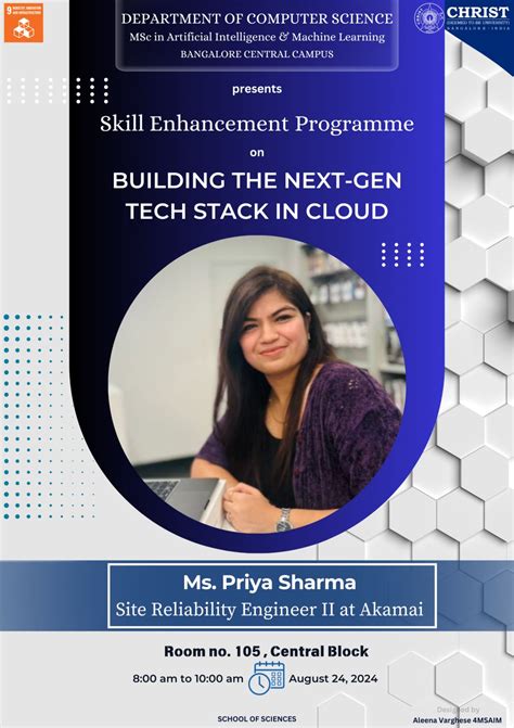 Cloudcomputing Skillenhancement Ai Machinelearning Christuniversity Bangalore Techtalk