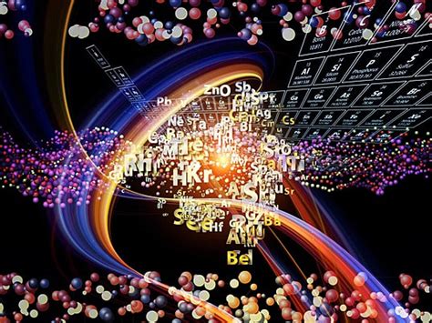 Periodic Table Of Elements Molecule Element School Vector Molecule