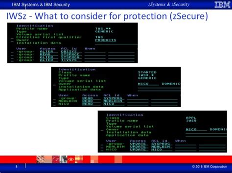ibm workload scheduler for z os security with racf and ibm zsecure