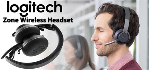 Logitech Zone Wireless Headset Dubai Bluetooth Active Noise Canceling