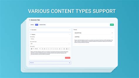 Advanced Product Tabs Product Tabs Shopify App Store