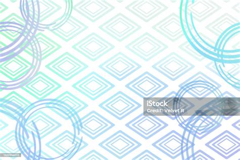Nested Rhombus Background Stock Illustration Download Image Now Backgrounds Blue Border