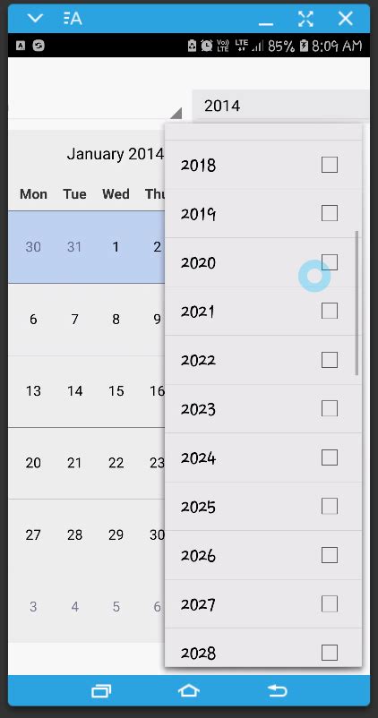 Calendar Qml Type Year Selection Qt Forum