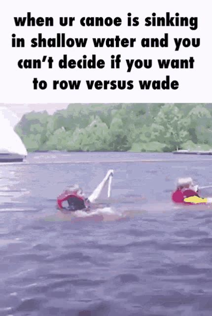 Canoe Wade  Canoe Wade Versus Discover And Share S