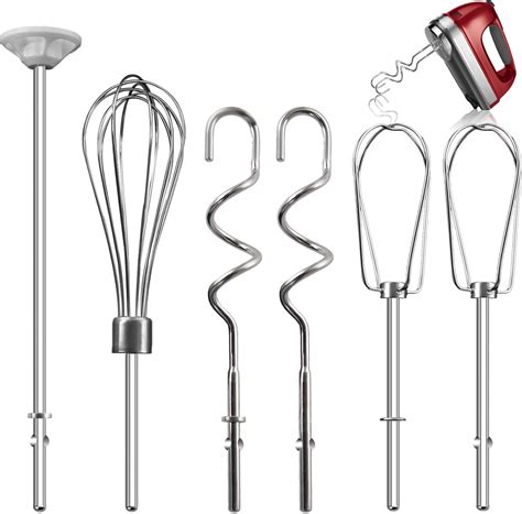 Hand Mixer Beater Attachments For Kitchenaid Whisk Dough
