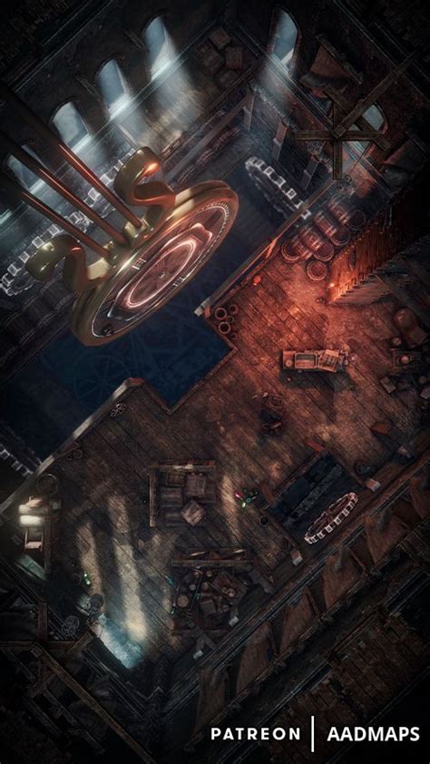 Pendulum Of Great Clock Battlemaps Preview Fantasy Battlemaps Dnd