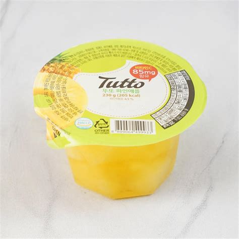 뚜또 파인애플 과일푸딩 메가마트몰