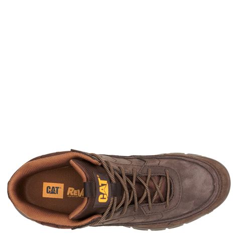 Tenis Versage Mid Casual Color Cafe Para Hombre Cat Mx