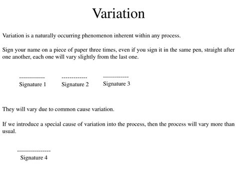 PPT Six Sigma Variation PowerPoint Presentation Free Download ID 388270