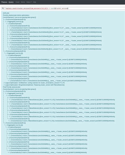 Explain And Explain Analyze Promql Features · Issue 5911 · Thanos Iothanos · Github