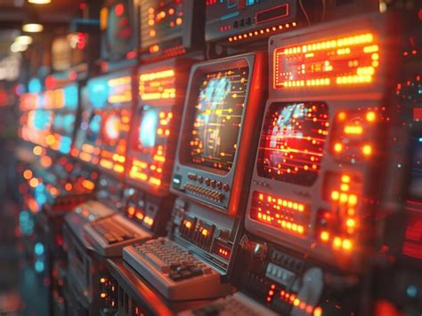 Premium Photo Retro Computer Cursor Icons In Pixelated Form The Pointers Blur Into A Cursor