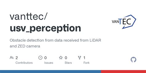 Github Vanttec Usv Perception Obstacle Detection From Data Received