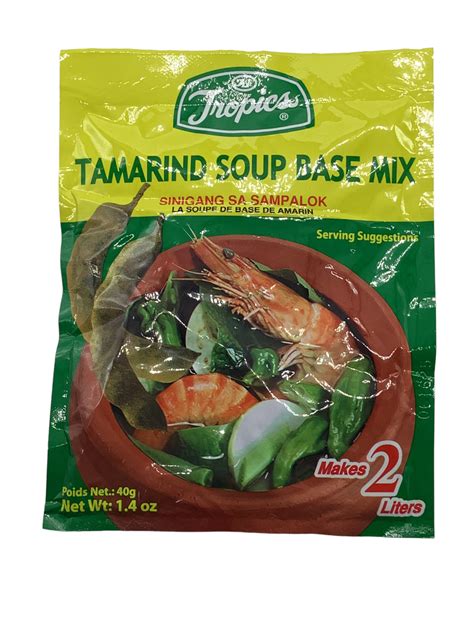 Tropics Tamarind Soup Base Mix Asia Mart Santa Rosa